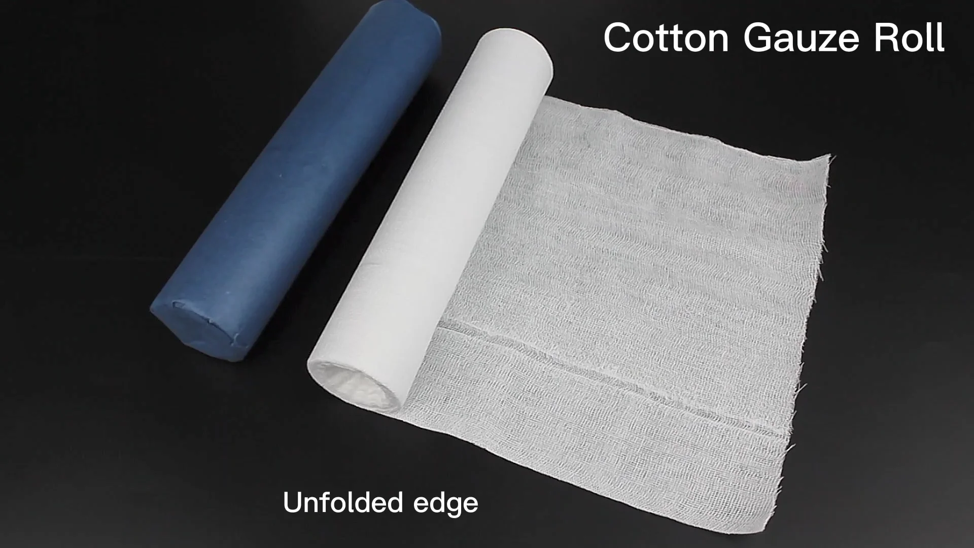 100% Cotton Medical Zig Zag Gauze Swabs Absorbent Bandage Roll Gauze ...