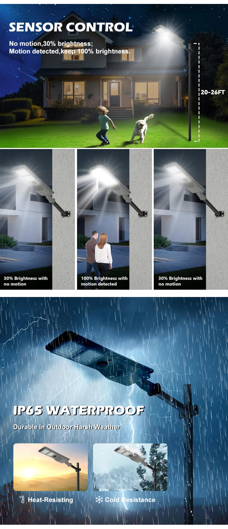 Hight Quality Induction Outdoor With Remote Control Waterproof Ip65 60w ...