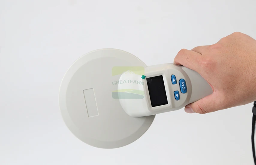 GREAT FARM Animal Ear Tag Scanner for Livestock Management Electronic ...