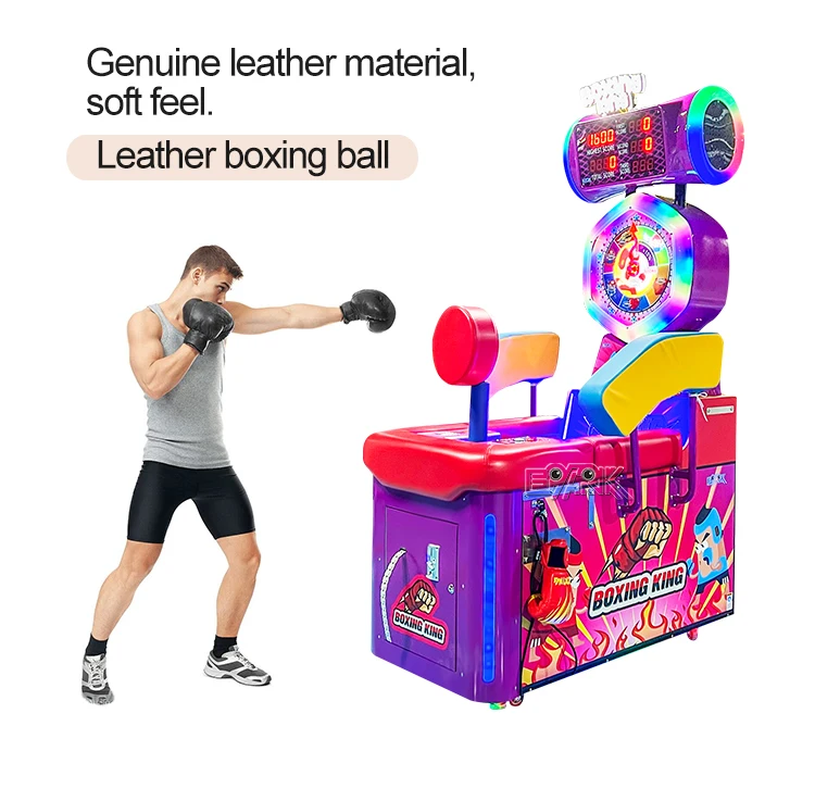 Hot Selling Amusement Arcade Good Quality Popular Fight For Boxing King ...
