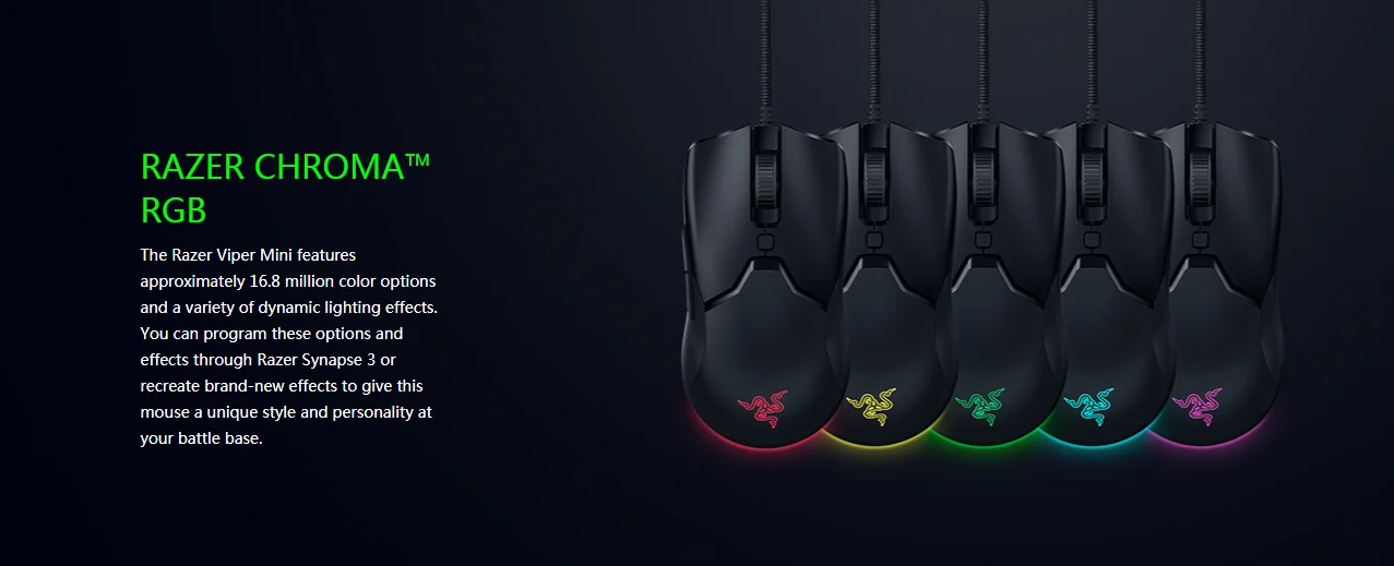 Hot Wholesale Razer Viper Mini Mouse Razer Wired Gaming Mice 8500 Dpi ...