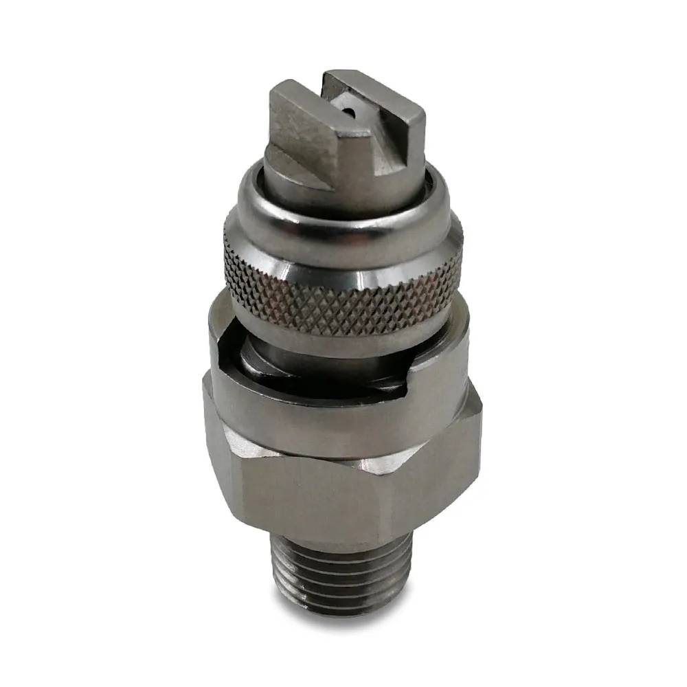 Industrial Cleaning Stainless Steel Quick Release Flat Fan Nozzle 110 ...