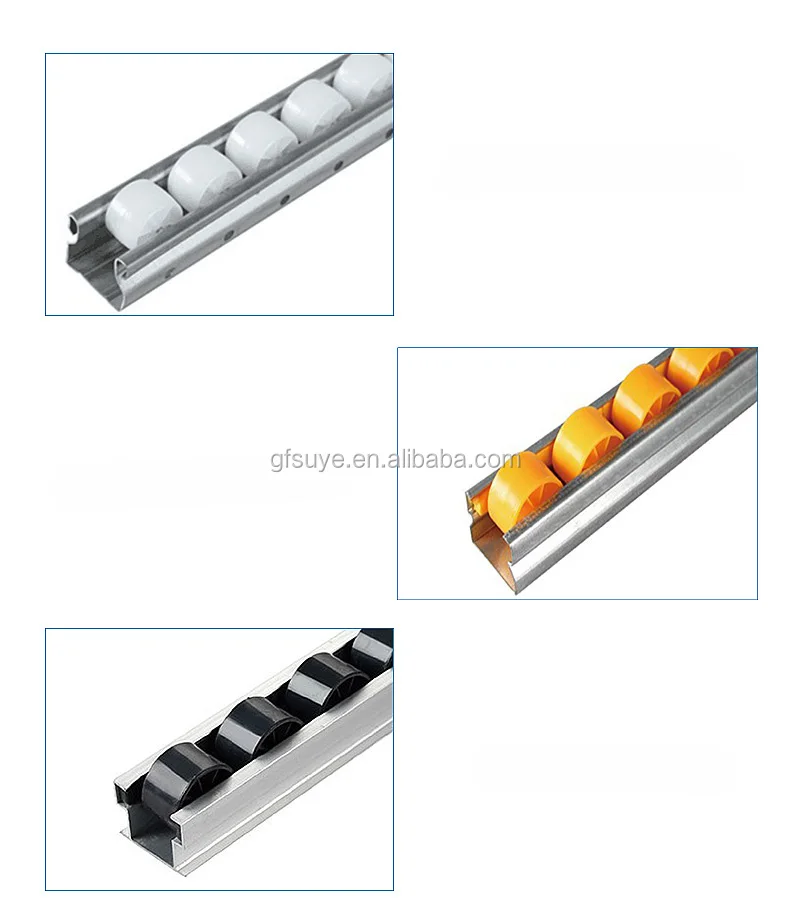 Aluminum Roller Track Pipe Rack Storage System In Workshop With Abs ...