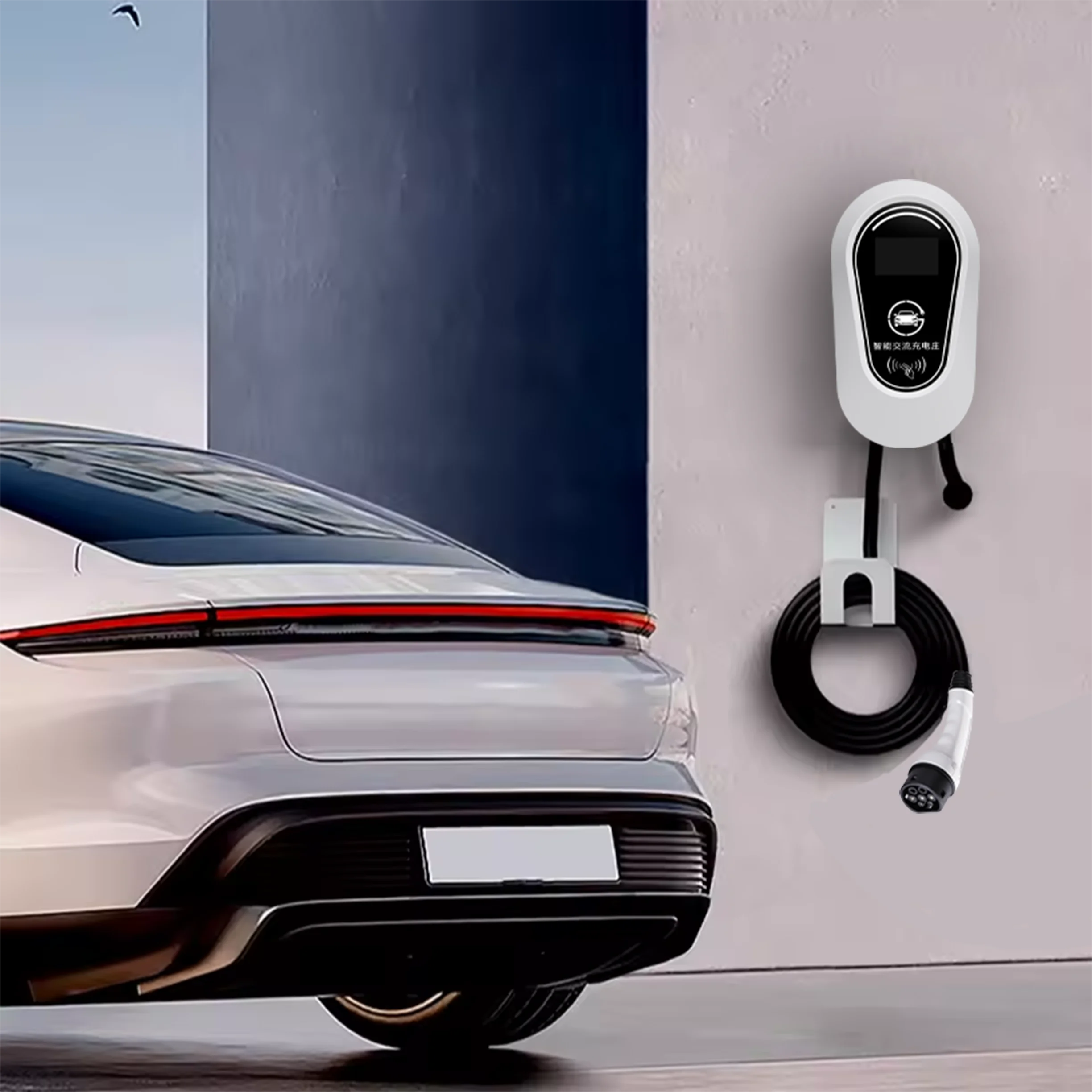 Olink Ev Wall-mounted Charging Stations Portable 340v 32a 48a Ocpp ...