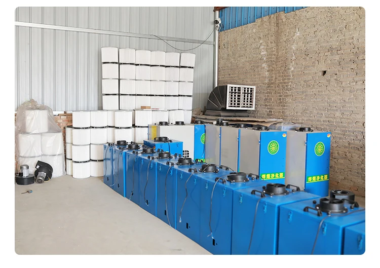 Welding Fume Extractor Smoke Purifier With Mobile Welding Fume Purifier ...