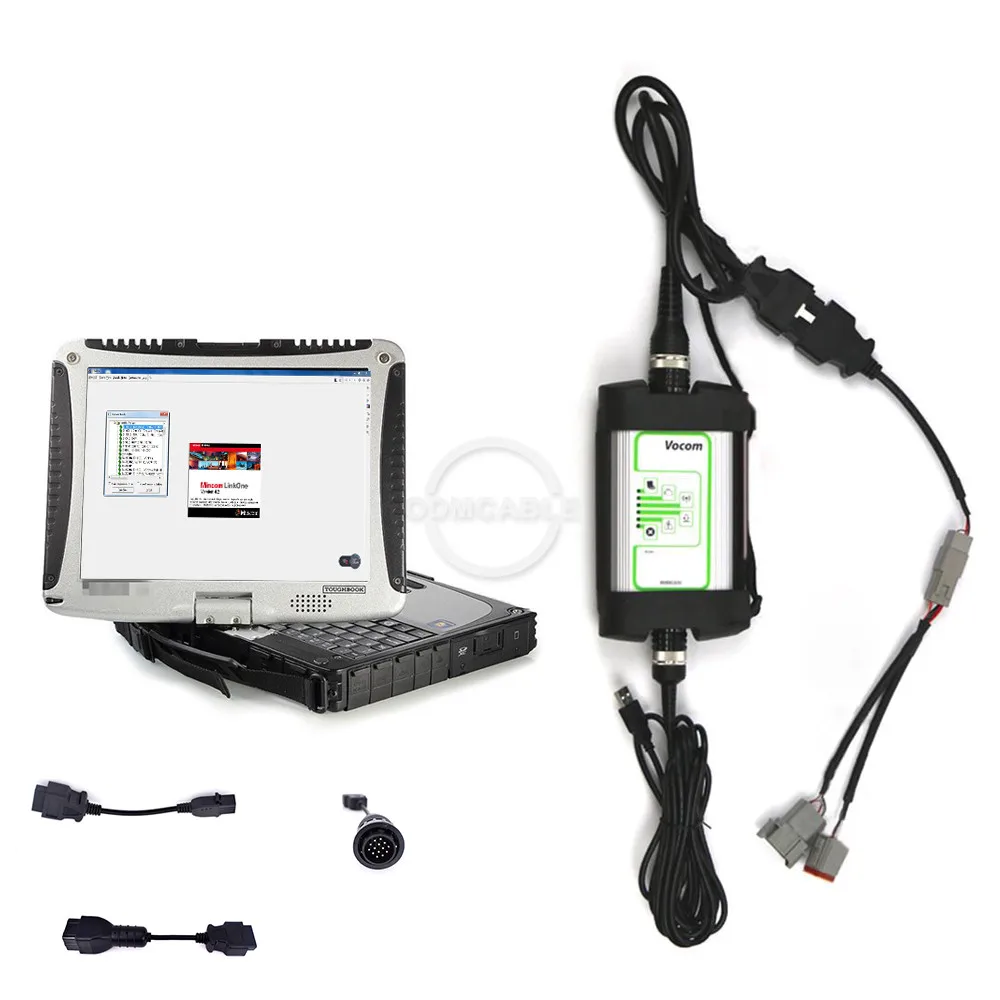 适用于volvo Penta Vodia诊断工具，配有cf19笔记本电脑vocom Penta船用发动机工业发动机卡车诊断工具 - Buy ...