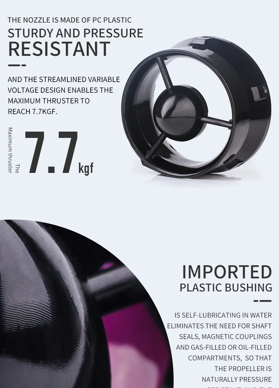 Rov Thruster Underwater Brushless Dc Motor Generator With Propeller For ...