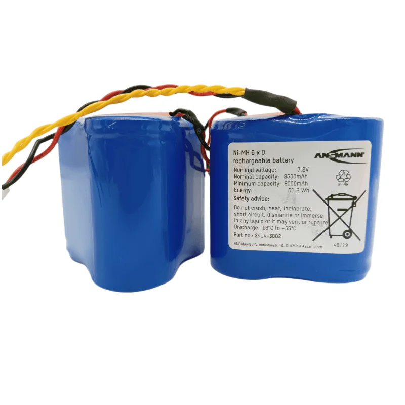 Custom Nickel Metal Hydride Batteries (ni-mh) Size D Nimh Battery Pack ...