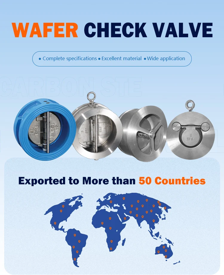 Single Disc Wafer Swing Check Valve - Durable & Efficient