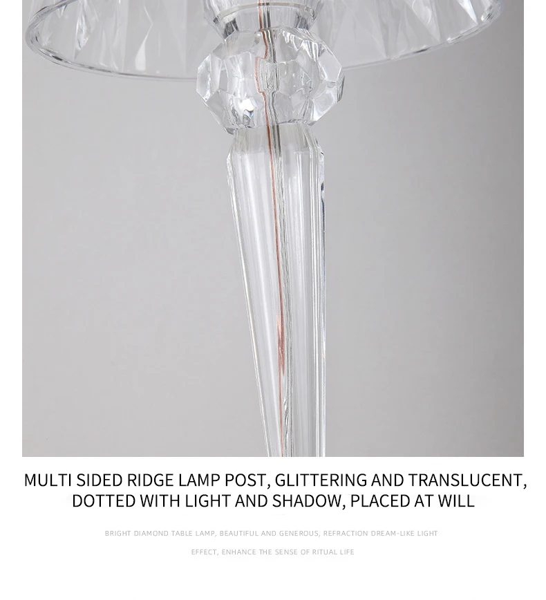 Usb Charging Touching Control Lampe Rgb Crystal Color Changing Lamp ...