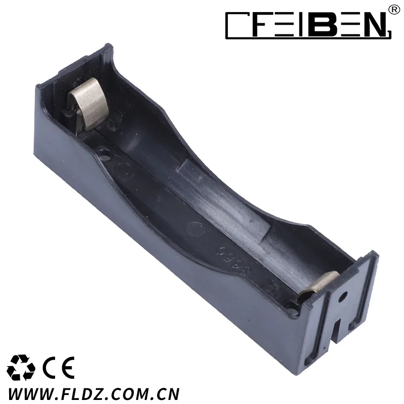 18650 Battery Holder Case With Pins with Wire 1 Cell 3.7v Lithium ...