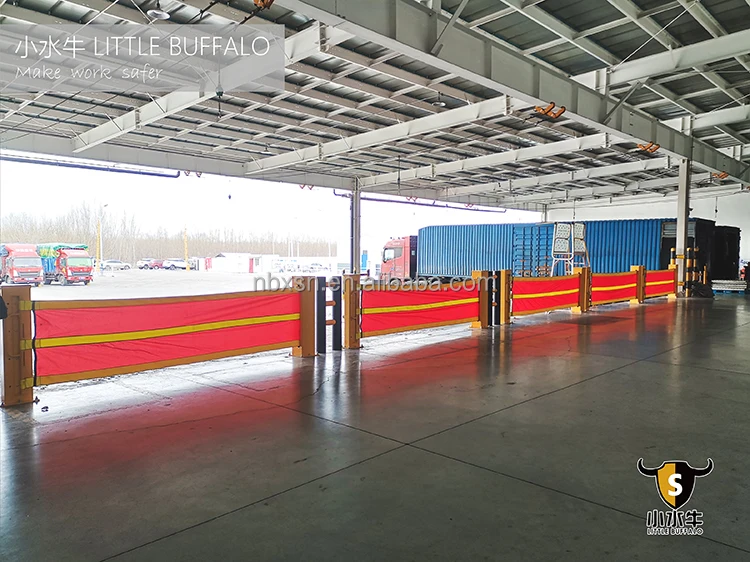 Forklift Fall Protection - Heavy Duty Barrier Rails