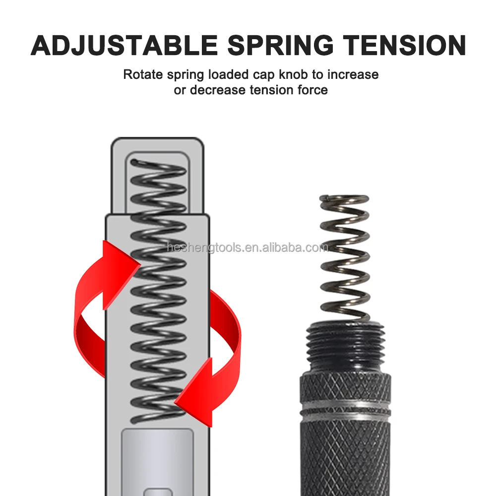 1pc Automatic Spring Loaded Positioner Center Punch Hand Tool Set for ...