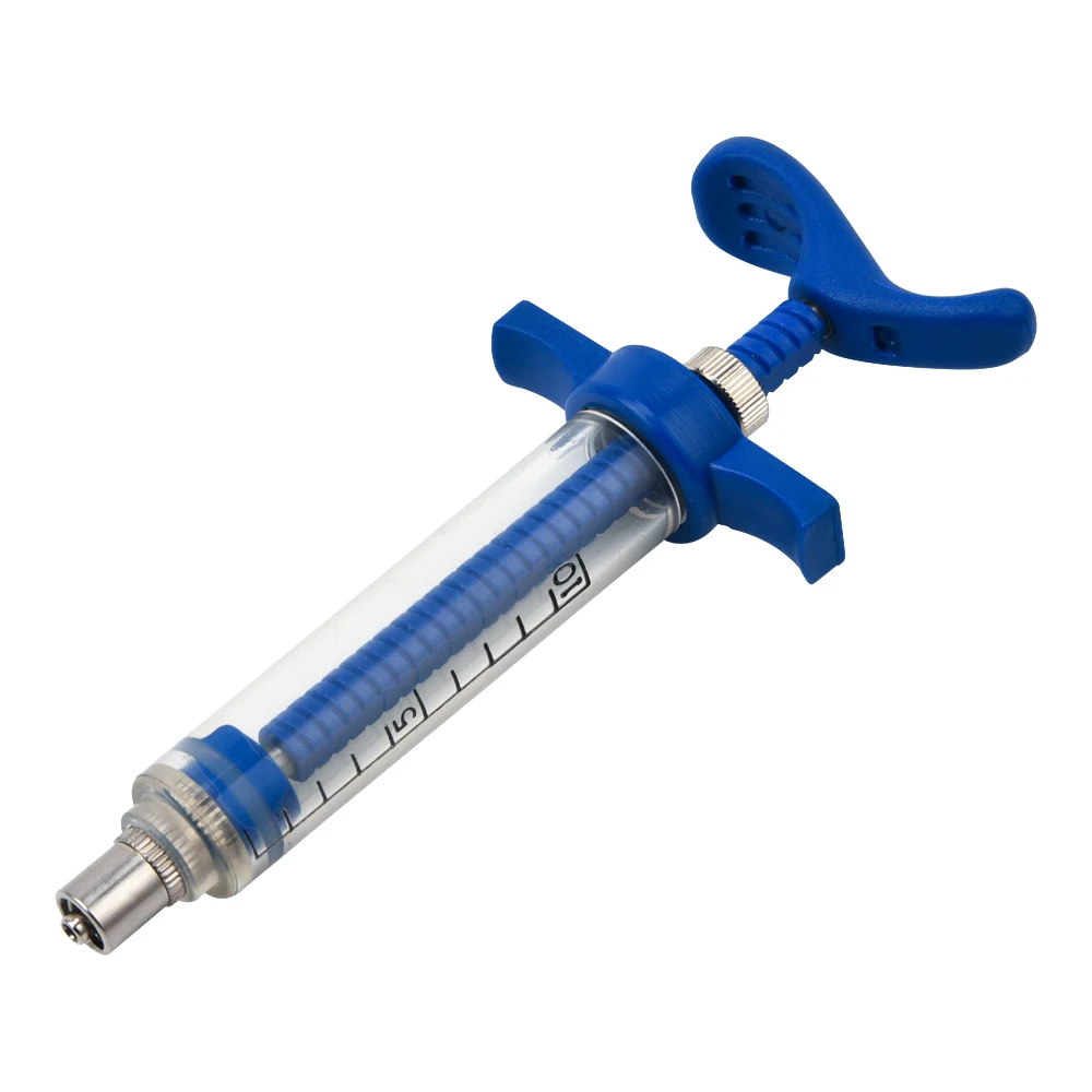 10ml Adjustable Veterinary Syringe - Reliable Diagnosis & Injection