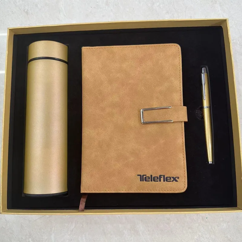 Custom Corporate Gift Set Souvenirs Luxury Vacuum Cup Notebook ...