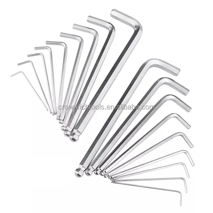 18pcs Multi Bike Bicycle Repair Hand Tool Kit Metric L Sharp Short Arm ...