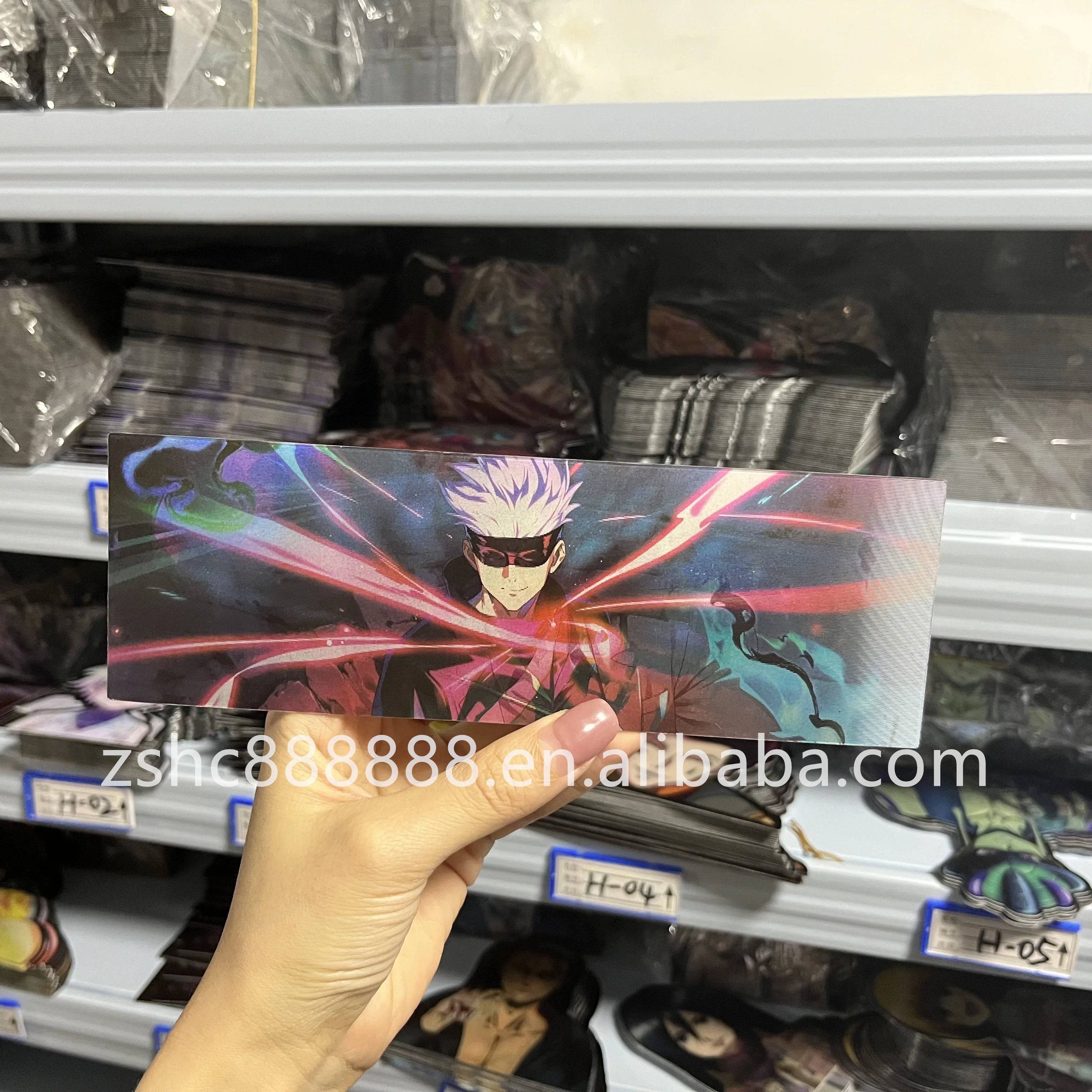 Jujutsu Kaisen Anime Nanami Gojo 3D Motion Sticker Waterproof Decals ...