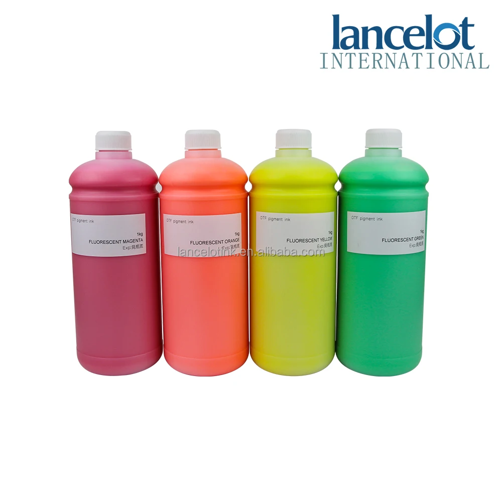 Fluorescent DTF Ink for Digital Printing | Water-Based, Vivid Colors ...
