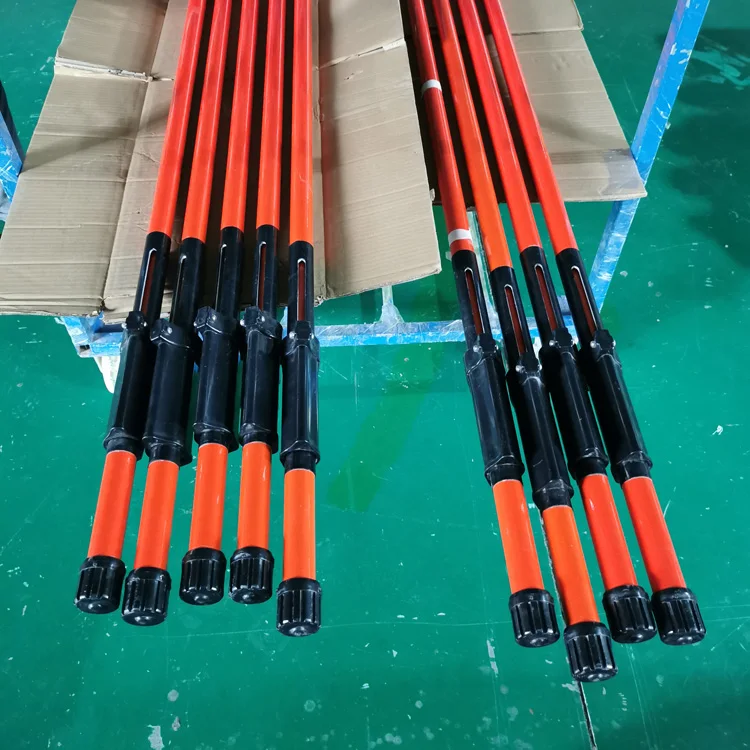 Insulated FRP Clampstick Telescopic Shotgun Stick - 10KV-500KV