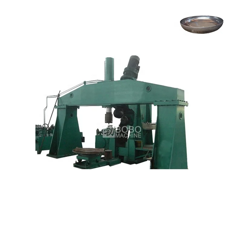Cnc Metal Tank Dished Head Forming Spinning Machine For Ellipsoidal ...