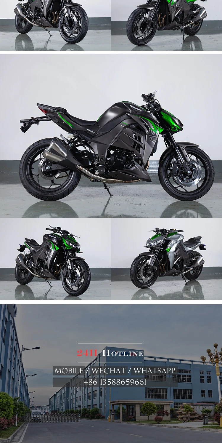 Cheap Racing Motorcycles 400CC Dual Cylinder Gas Scooters