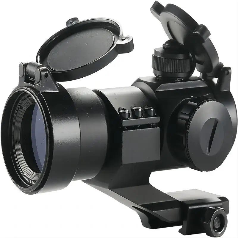 Red Dot Sight 30mm Tube High Mount Red&green Dot Scope Flip-up Cover ...