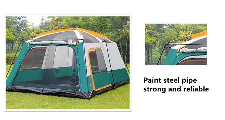 Ultralight Nylon 2-person Trekking Pole Tent Waterproof For Camping ...