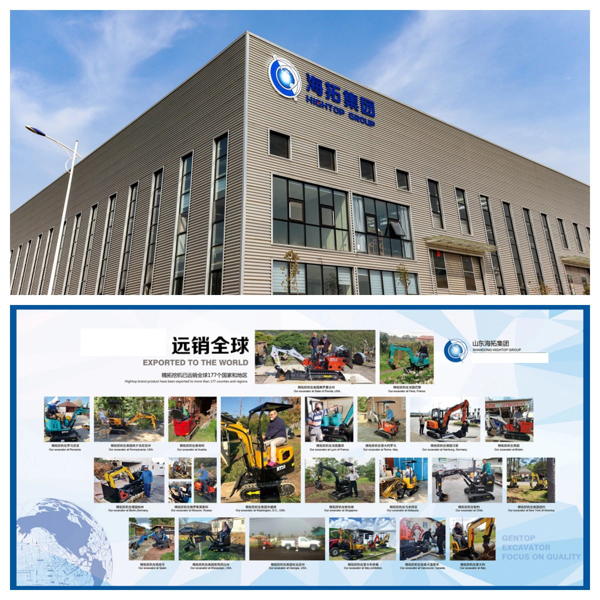 Fully Hydraulic Multifunction Forway Skid Steer Loader Ht320 - Buy Skid ...