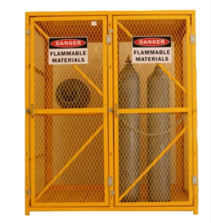 Gas Cylinder Locker Cage - Secure Transport & Storage