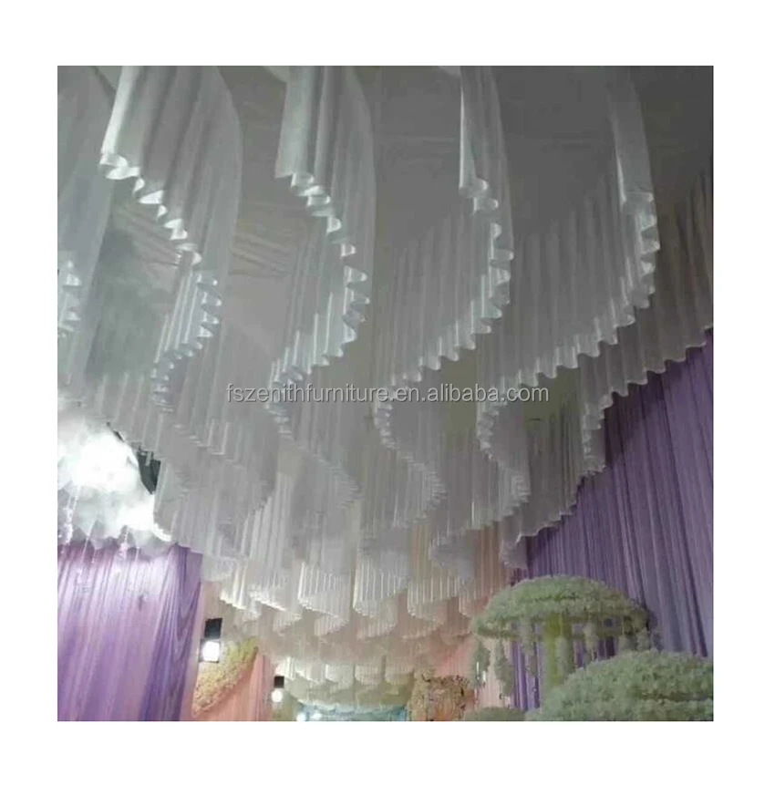 Wedding Supplies - S Shaped Ceiling Draping Kit Drapery