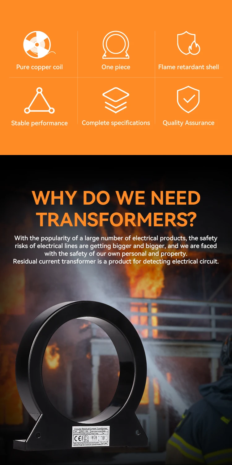 ETEK ZSCT-100 CBCT 1a/0.5ma Current Ratio ID100 Main Circuit
