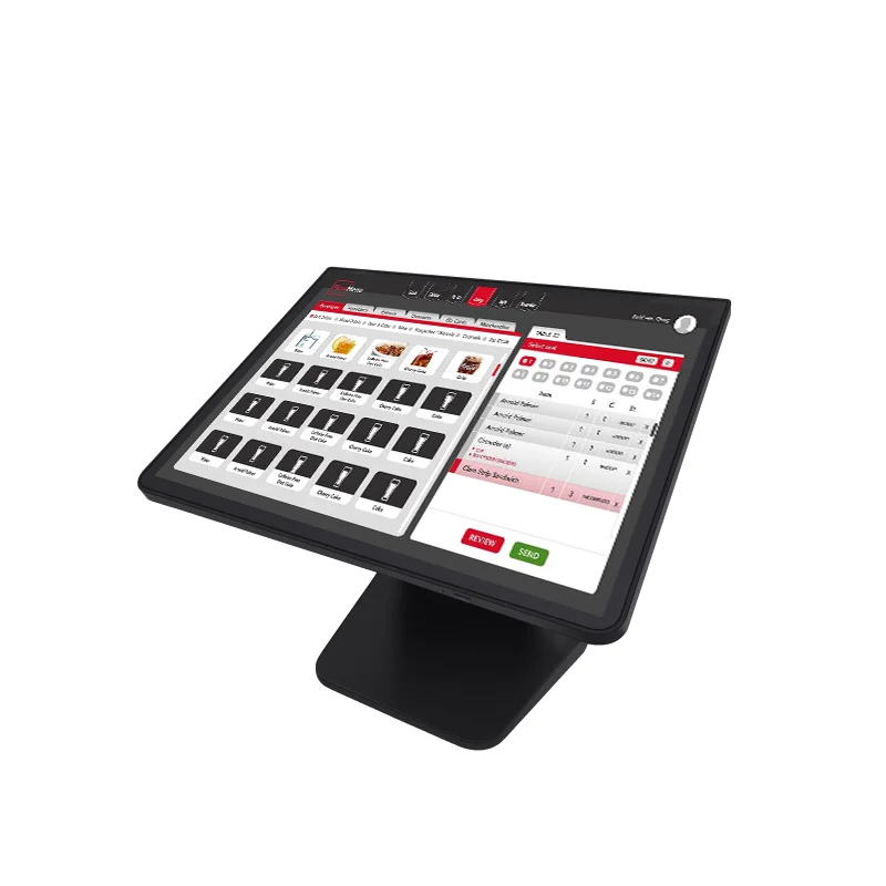 Convenient 15" Touchscreen Pos System In Elegant Black - Buy Pos pos ...