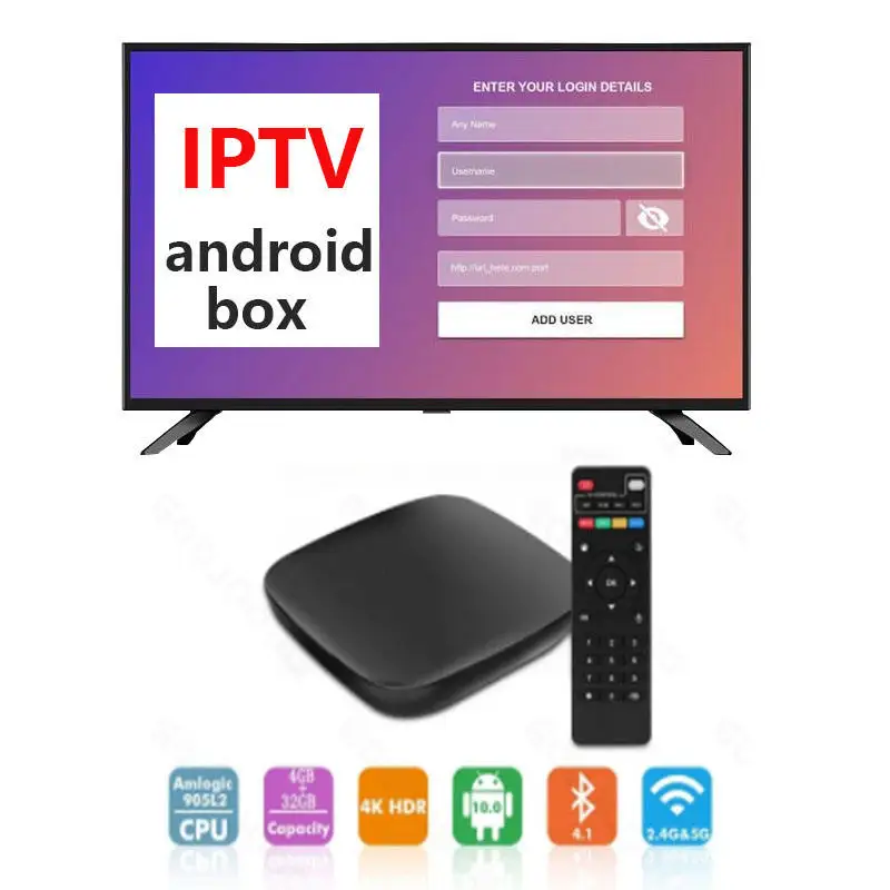 Iptv 4k 8k Subscription Free Test M-3u List Android Tv Set-top Box ...