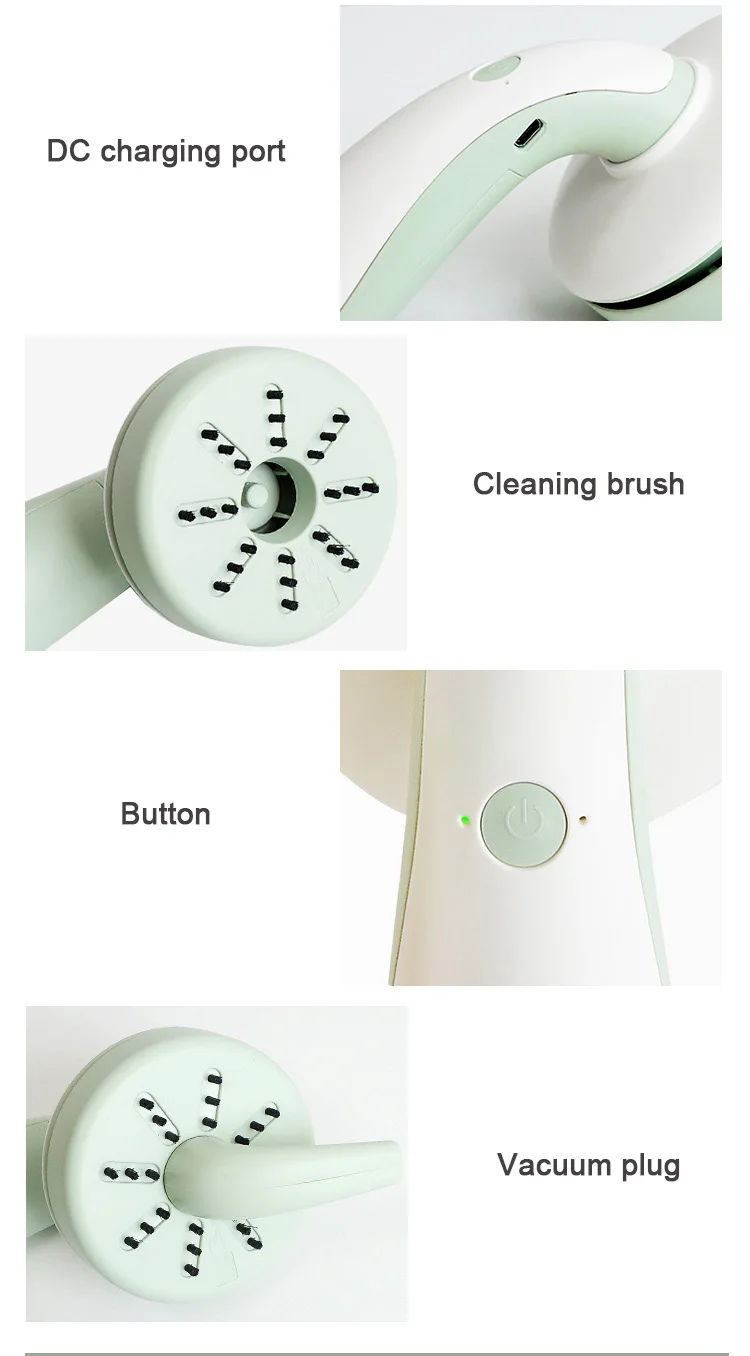 Portable Dry Dust Sweeper Small Office Desktop Vacuum Cleaner ...