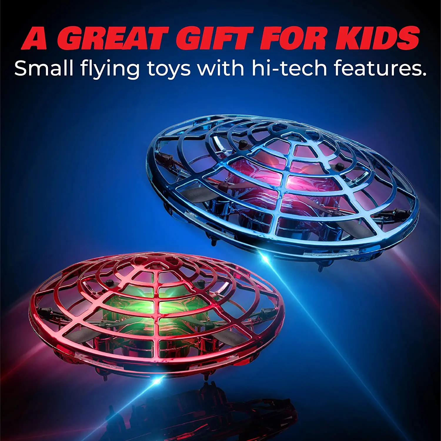 Mini Drone Flying Toy Hand Operated Drones For Kids Or Adults - Scoot ...