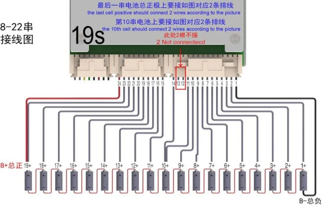 Ant Smart Bms 8-22s 130a 325a Ant Smart Li-lon Lifepo4 Lto Bms With Lcd ...