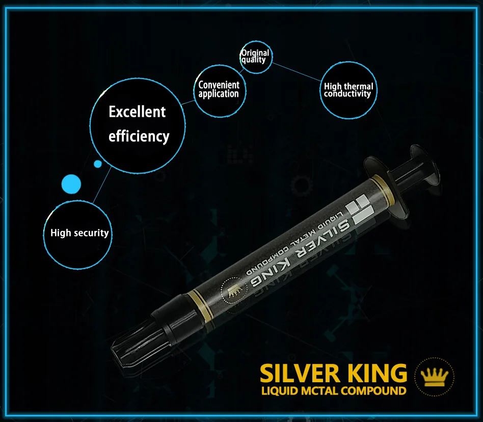 Thermalright Thermal Conductive Silver King Liquid Metal