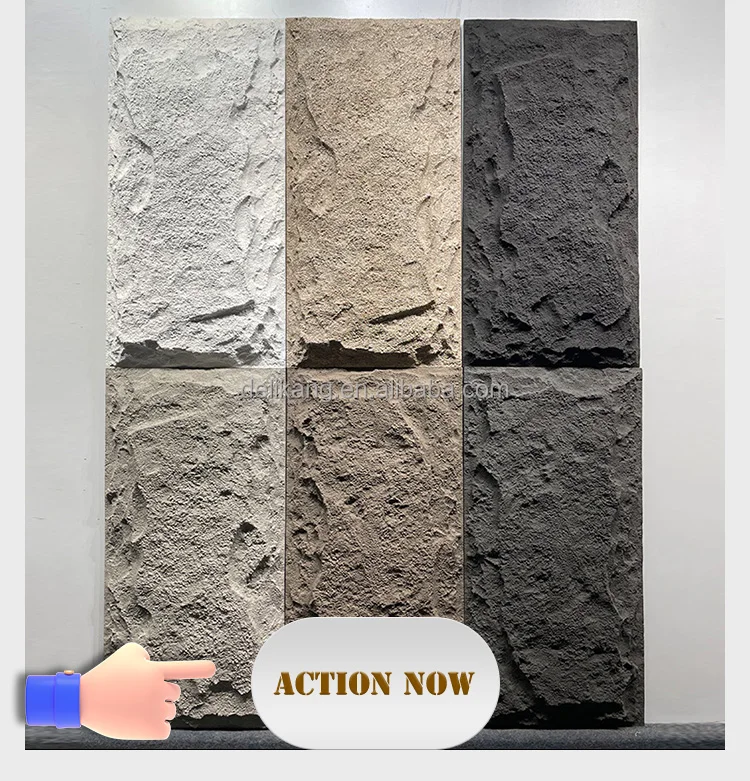 PU Culture Stone Wall Cladding - Durable & Stylish Decor