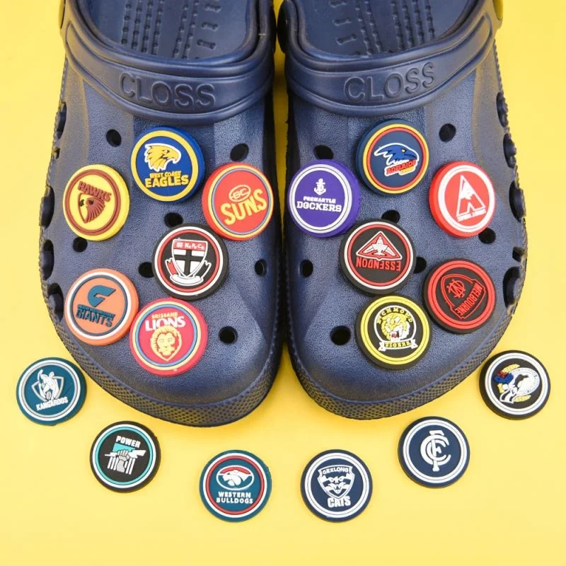 Wholesale Jersey Clog Charm Sports Team Pvc Shoe Charm Raiders Shoe ...