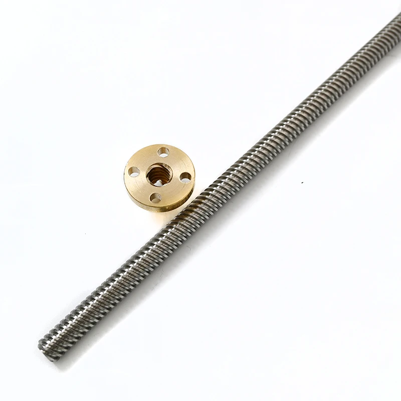 Miniature Trapezoidal Thread Ball Lead Screws - 3mm to 8mm