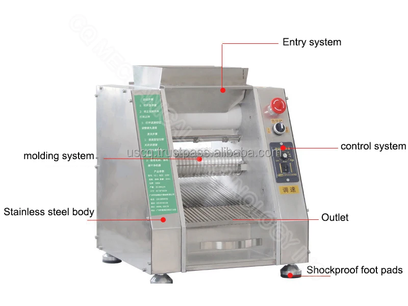 Boba Machine Bubble Tea Machine Tapioca Pearl Candy Coating Pan ...