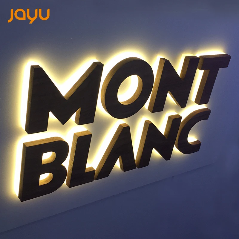 Luminous Characters Led Acrylic Door Advertising Signs Outdoor ...