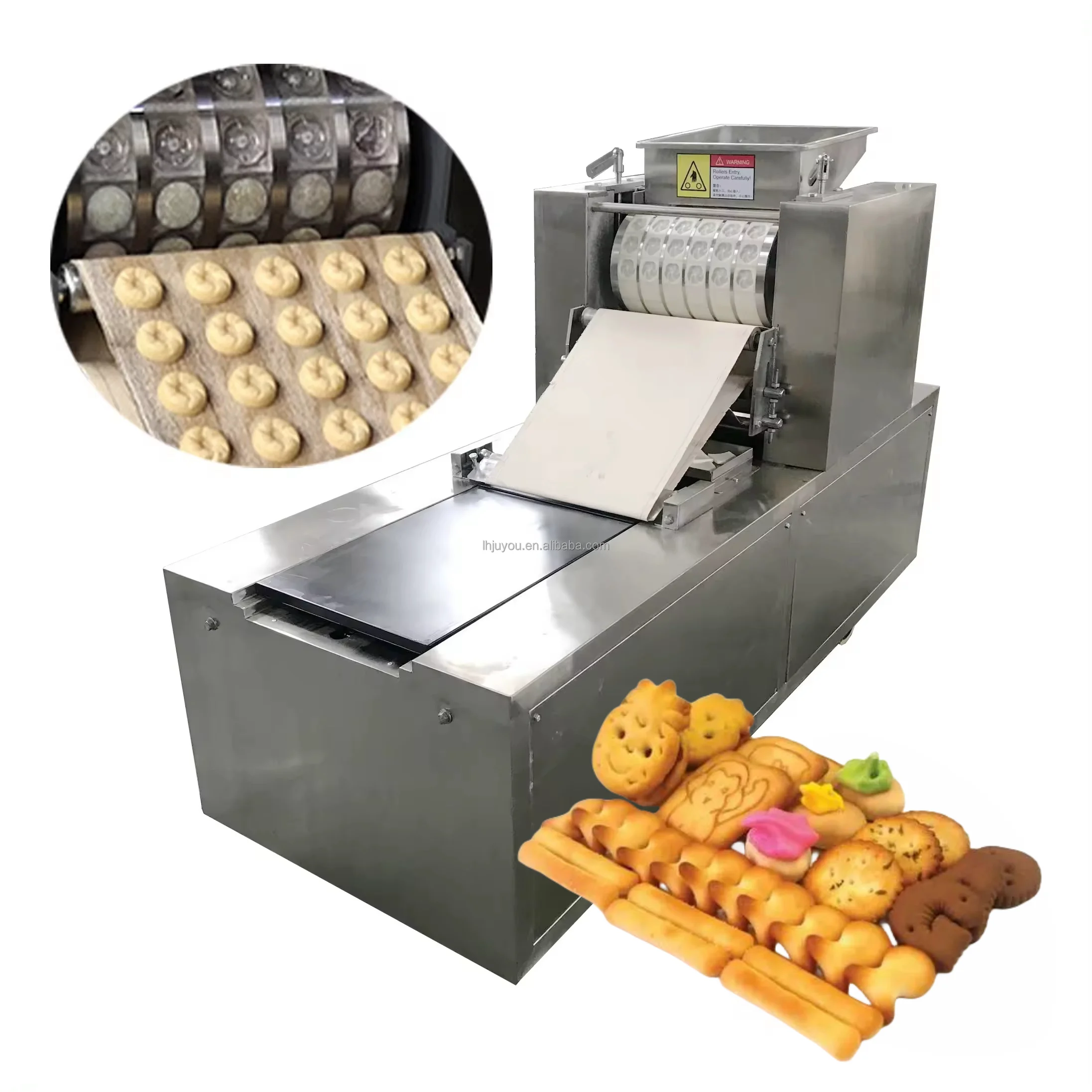 High Productivity Biscuit Maker - JUYOU Rotary Mould Machine