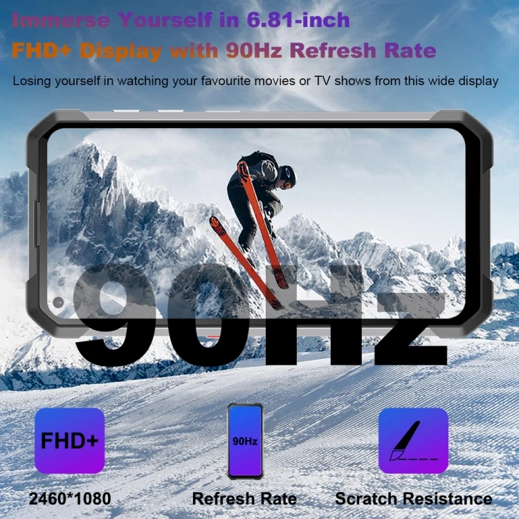 Unihertz Tank Rugged Phone - Durable & Powerful Smartphone