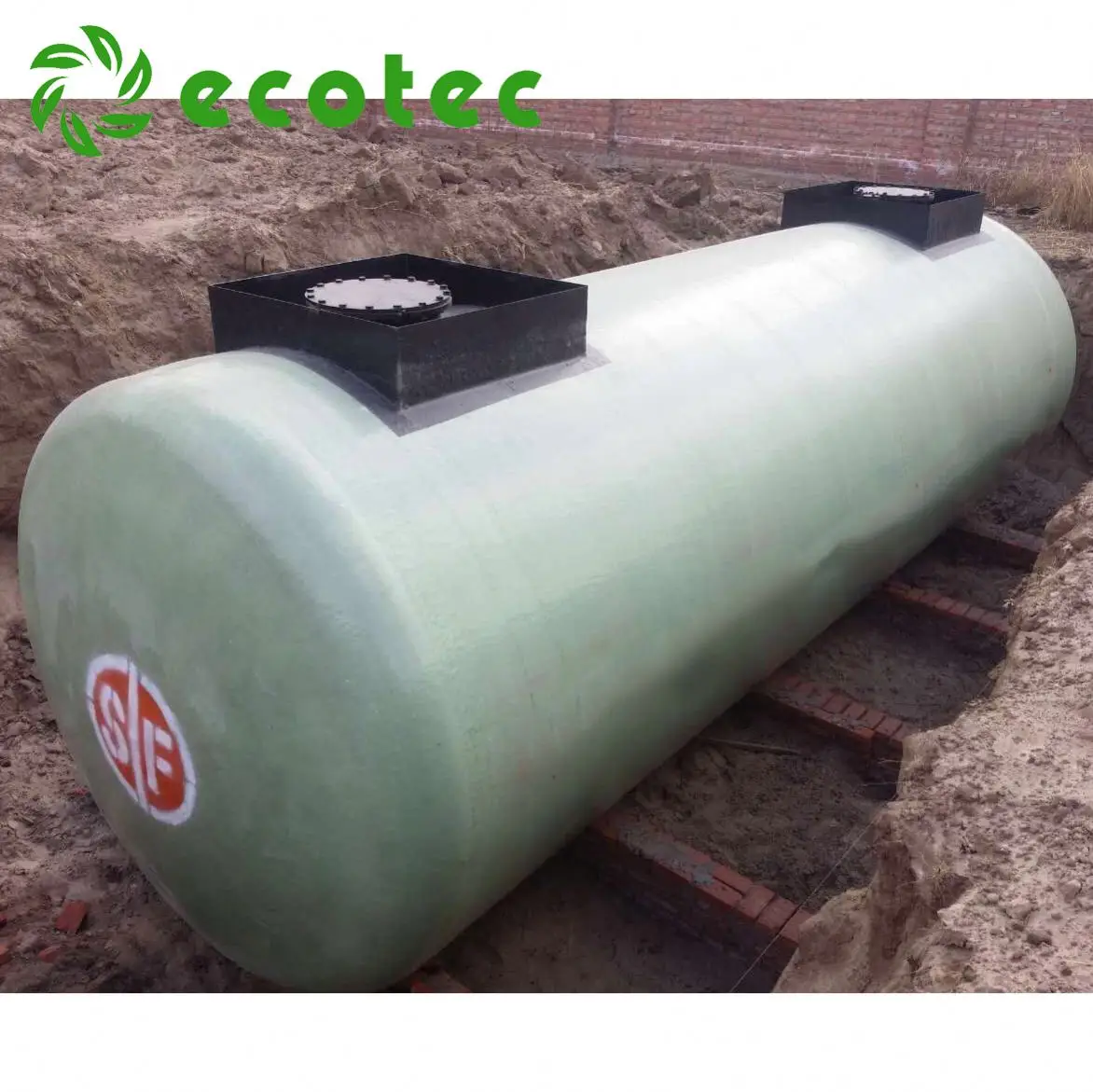 Double-Walled Safety Storage Tank for Fuel Oil at Filling Stations ...