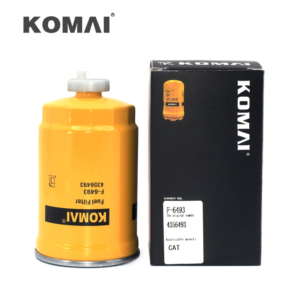KOMAI Diesel Fuel Filter 435-6493 SN 40801 for DE150E/DE200E/XQP150