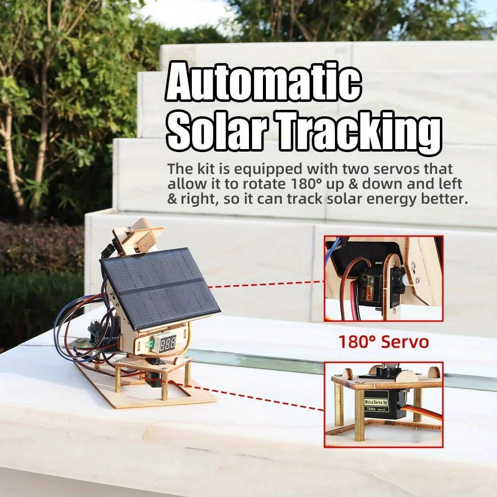 New Smart Solar Tracking For Project Tracker Kit Diy Electronic Kit ...