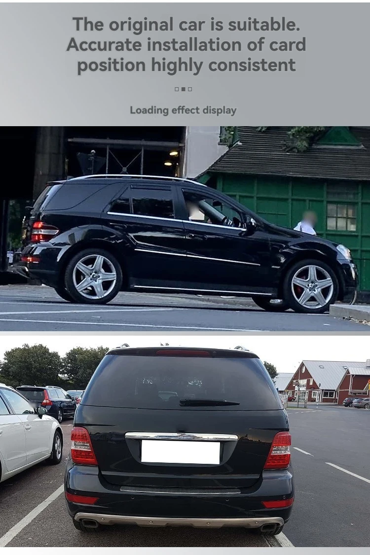 Car Accessories for Mercedes-Benz ML Class W164 09-11 LED Taillight ...