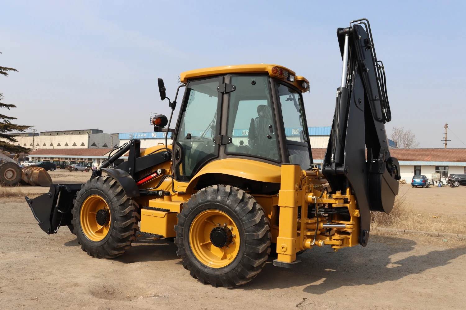 SITC333D Backhoe Loader - 10ton Chinese Made 4x4 Excavator