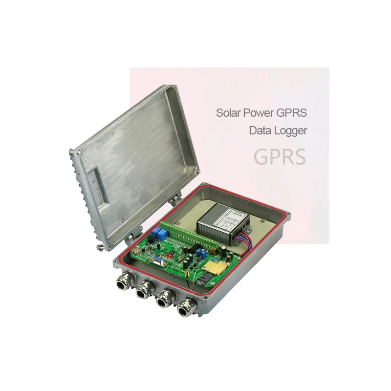 Gsx8-lc Low Solar Power Energy Data Logger Gprs Temperature Data Logger ...